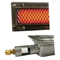 China Infrared BBQ Grill Burner HD400 Ceramic Catalytic Natural Gas 9030 BTU for sale