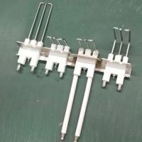 China Ceramic Electrode Ignition Pin for Gas Burner Stove Industrial Oven P-3C Three-Needle Frame for sale