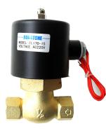 China AC 220V 3/4 Inch Brass Electric Solenoid Valve for Hot Water NC 2S Series for sale
