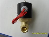 China AC 220V 3/4 Inch Brass Electric Solenoid Valve for Hot Water NC 2S Series for sale