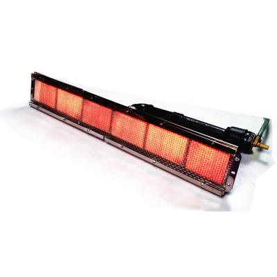 China Industrial Ceramic Infrared Catalytic Gas Burner HD242 840x130mm 8120Kcal/h for Pizza Oven for sale