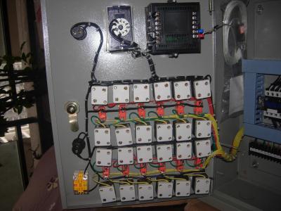 China Industrial Smart Thermostat Temperature Controller Cabinet With White Backlight for sale