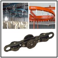 China UH-5075 Overhead Conveyor Chain Carbon Steel 5 Ton Capacity Production Assembly Line for sale