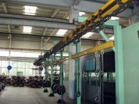 China CS Roller Overhead Conveyor Chain X348 Powder Coating Conveying Equipment 150mm Pitch for sale