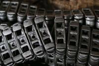 China 1.1KW 2.2KW Industrial Overhead Conveyor Chain X348 for Powder Coating Line for sale