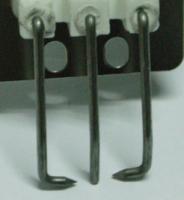 China Ceramic Electric Ignition Electrodes 3 Pin For Powder Coating Oven for sale
