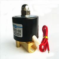 China 2W Brass Solenoid Valve Ignition Electrode for Gas Heater DC12V 24V AC220V for sale