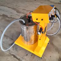 China Purple Horn 002 Manual Powder Coating Machine 220V 100KV Electrostatic Spray Gun for sale