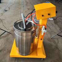 China 50W Electrostatic Powder Spraying Machine Overhead Conveyor Coating Line for sale
