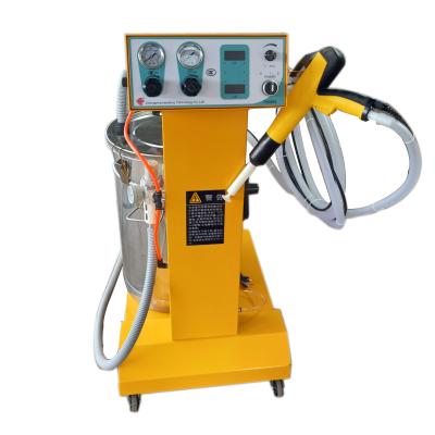 China 50W Electrostatic Powder Spraying Machine Overhead Conveyor Coating Line for sale
