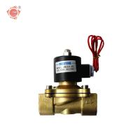 China Viton 3/4 Inch Brass Solenoid Valve High Temperature 180C Gas Water for sale