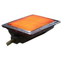 China HD220 Ceramic Gas BBQ Grill Burner Infrared Energy Saving 11000hr Brass Nozzle for sale