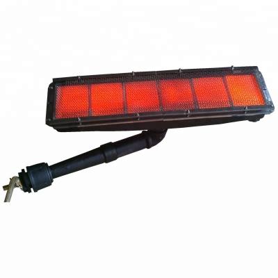 China Catalytic Industrial Infrared Burner HD600 Cast Iron Gas Burner 9.4KW 8120Kcal/h for sale