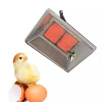 China Galvanized Plate Poultry Brooder Heater NG Biogas Propane Chicken Coop Heater for sale