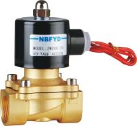 China Brass 2W200-20 Solenoid Valve 110V AC 1.0MPa CE Certified Water Air for sale