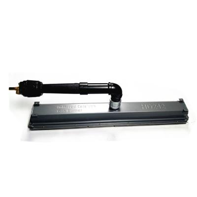 China NG LPG Infrared Gas Pizza Oven Burner HD242 Galvanized Sheet Ceramic Plate 11000hr for sale