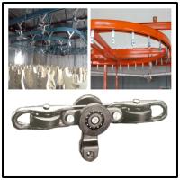 China Industrial Overhead Conveyor Chain 150mm Pitch 4.2kg/m for Powder Coating Painting Line for sale