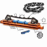 China Light Weight Conveyor Chain Types Overhead For Plastic Crate Transmission for sale