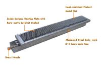China Infrared Gas Oven Burner HD220 95% Efficiency for Industrial Cooking Grilling for sale