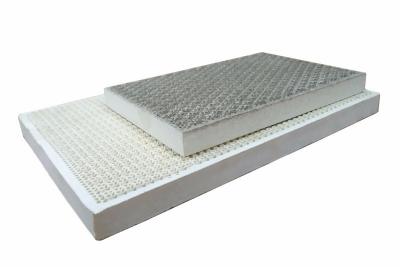 China Energy Saving Honeycomb Ceramic Heater Plates With Rare Earth Catalyst for sale