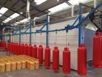 China Painting Line Roller Overhead Conveyor Chain Enclosed Monorail for sale