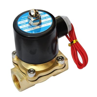 China Electronic Brass Solenoid Valve 0.23-48 Cv for Gas Heater Burner Medium Pressure for sale
