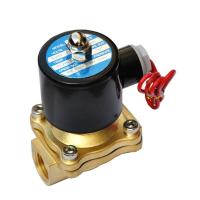 China Hydraulic Electric Solenoid Valve Normally Closed 2 Way Brass Stainless Steel 3/8-2 inch for sale