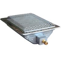 China LPG Catalytic Infrared BBQ Side Burner 95% Energy Transfer Rate Ceramic Grill Burner for sale