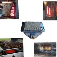 China LPG Catalytic Infrared BBQ Side Burner 95% Energy Transfer Rate Ceramic Grill Burner for sale
