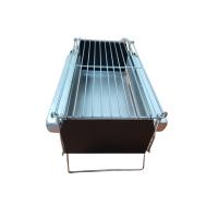 China 2PCS Burner Infrared Gas BBQ Grill Camping Smokeless Portable Foldable for sale