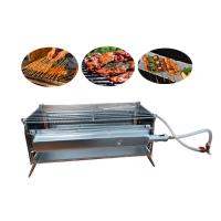 China Folding Outdoor Portable Infrared Gas BBQ Grill Stainless Steel 11000hr Burner for sale