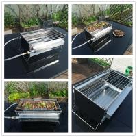 China Folding Outdoor Portable Infrared Gas BBQ Grill Stainless Steel 11000hr Burner for sale