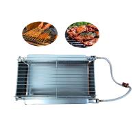 China Smokeless Portable Folding BBQ Grill Infrared Gas Burner 480x320x230mm Energy Saving for sale