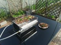 China LPG Natural Gas Infrared Portable BBQ Grill Smokeless Outdoor 8 Second Heating 11000hr Lifespan for sale