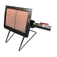 China Portable Infrared Gas Heater Burner with Shell 90% Thermal Efficiency for Home for sale