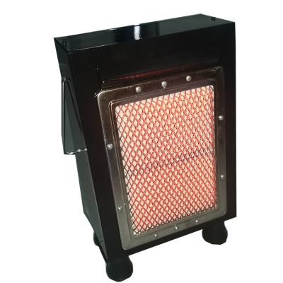 China Portable Infrared Gas Heater LPG Propane 210x130x330mm Ceramic Plate Freestanding for sale