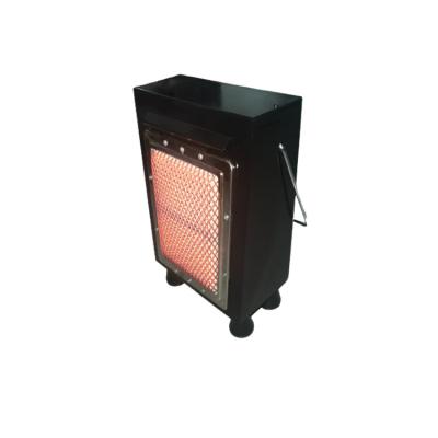 China LPG Natural Gas Propane Portable Infrared Gas Heater 0.18kg/h 210mm Purple Horn for sale