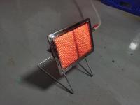 China Ceramic Infrared Catalytic Gas Burner Heater 15-25% Energy Saving Cast Iron Shell for sale