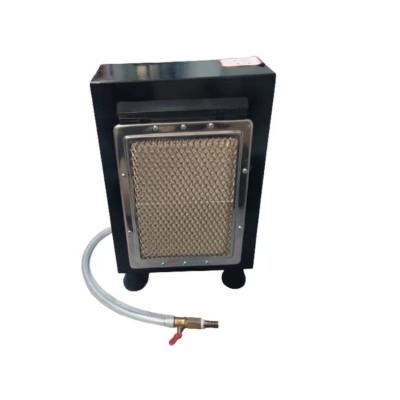 China LPG Indoor Portable Infrared Gas Heater 210x130x330mm Biogas Natural Gas Heater for sale
