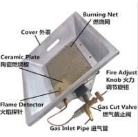 China Natural Gas LPG Poultry Brooder Heater 3900W Aluminized Steel 675x235x95mm for sale