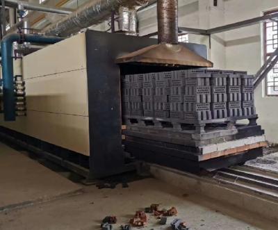 China PLC Automatic Tunnel Kiln for Red Brick Production 12-18 Month Payback Low Emission for sale