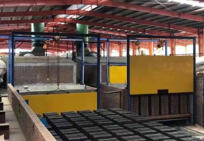 China Continuous Intelligent Low-Energy Tunnel Kiln with Automatic Temperature Control for Clay Roof Tile Manufacturing for sale