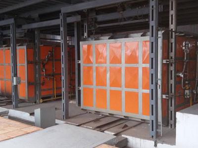 China Programmable Shuttle Kiln Ultimate Solution For Firing Cycle Management for sale
