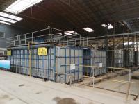 China 1350C Industrial Shuttle Kiln Ceramic Kiln Uniform Firing for Pottery Tableware Batch Production for sale