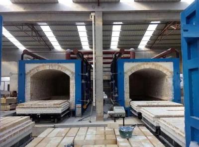 China OEM High Capacity Shuttle Kiln with Energy Saving Technology and Forced Air Cooling for Industrial Ceramics for sale
