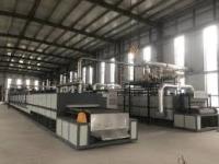 China Electric Mesh Belt Kilns for Continuous Heat Treatment | 0.1-5 m/min Belt Speed | PLC Control System for sale