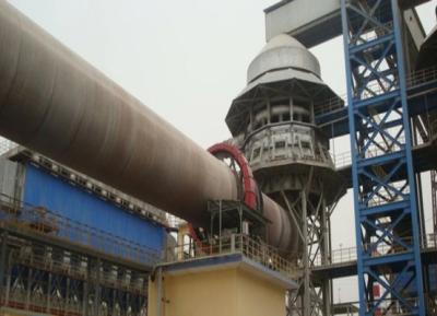 China Industrial Cement Rotary Kiln 500-2000℃ Temperature Range 1000-5000 TPD Capacity for Cement Production for sale