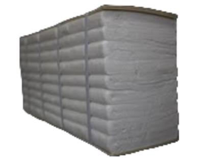 China 450-550gsm Ceramic Fiber Refractory Insulation with 1,450°C Temperature Resistance for Heavy Duty Industrial Applications for sale