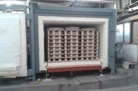 China Industrial Shuttle Kiln with 1600°C Temperature Range and Movable Car System for Ceramics and Refractory Production for sale