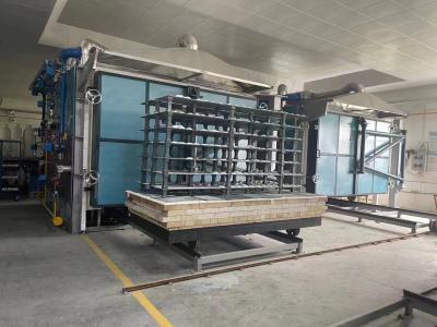 China Shuttle Kiln Heat Treatment Furnace with Forced Air Cooling and Adjustable Cycle for Ceramic Glass Metal for sale